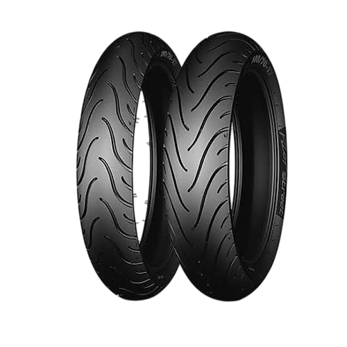 Michelin Pilot Street Bajaj Pulsar 200 100/80-17 ve 130/70-17 Motosiklet Takım Lastiği ...