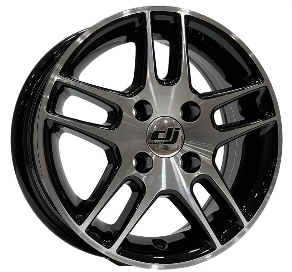 DJ 13 inç 4*100 ET30 Parlak Siyah Jant Takımı (J-2980) | Kolayoto.com ...