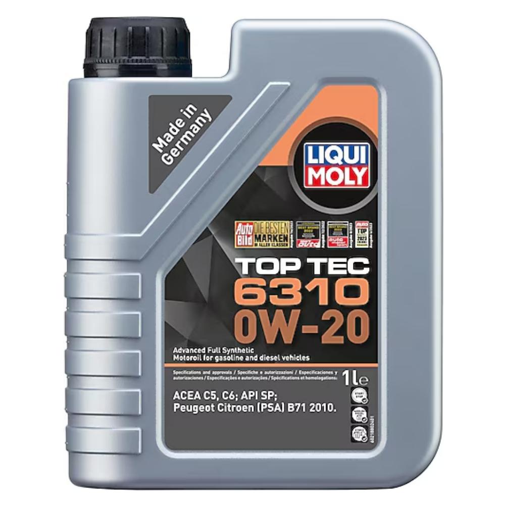 Liqui Moly TopTec 6310 0W20 Motor Yağı (1 Litre) - 21880 | KolayOto.com